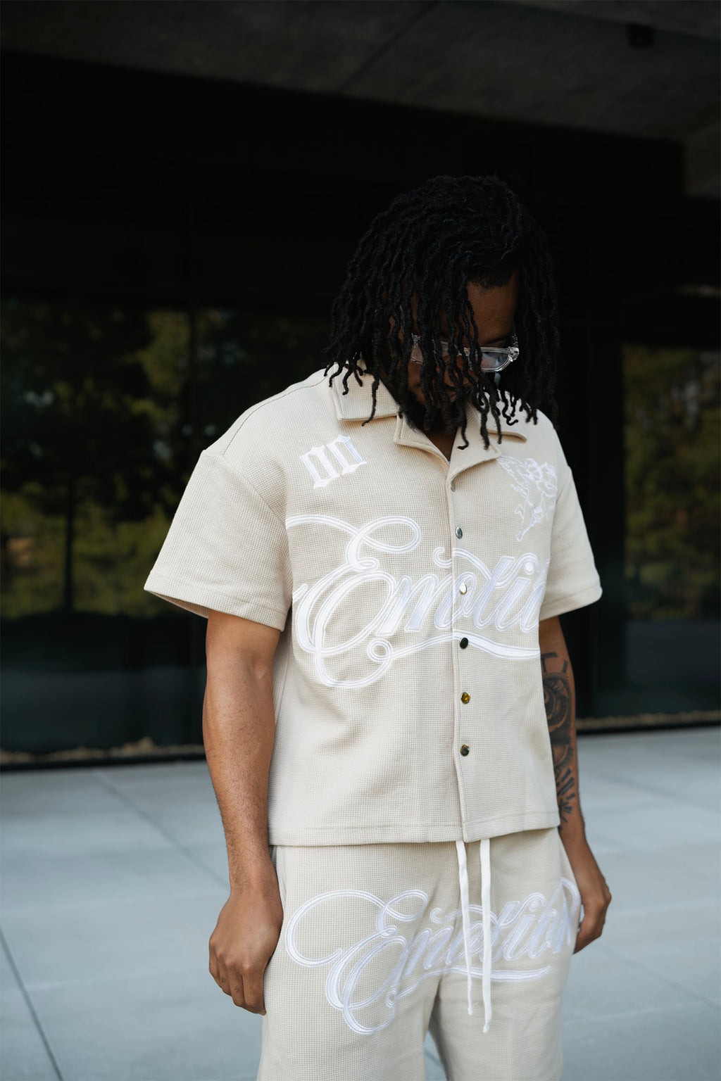 Mixed Emotions Cream Signature Shirt || Latest Design